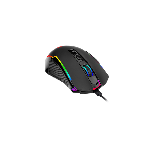 Ergonomic M910 Gaming Mice with 5 DPI Levels & RGB Backlight- Black / White