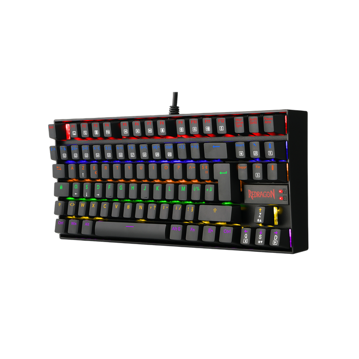 Redragon K552-KR-FR Rainbow Backlight TKL Mechanical Gaming Keyboard