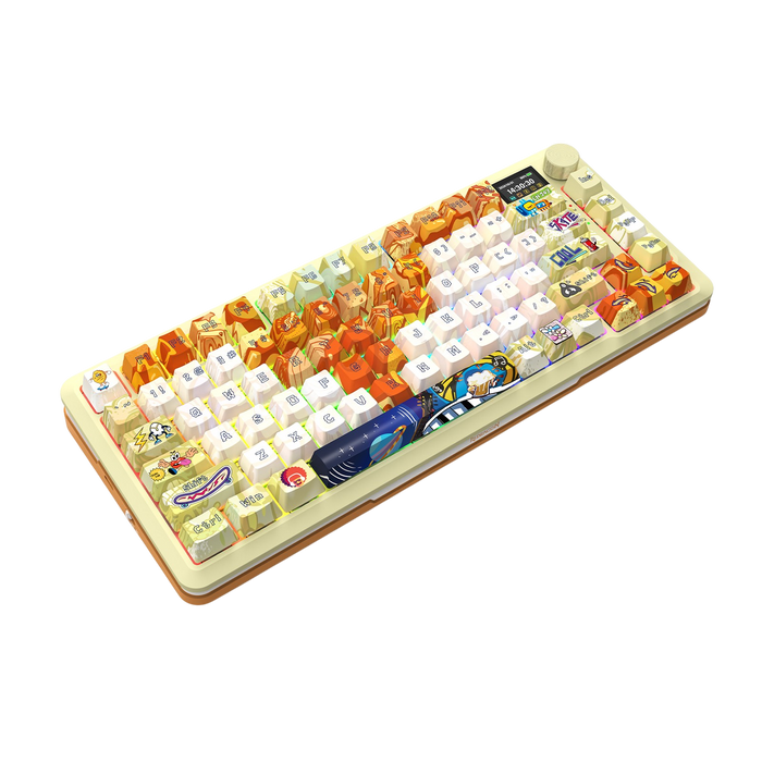 Redragon K708GF-RGB-PRO Gaming Keyboard | TFT Display, Hot-Swappable