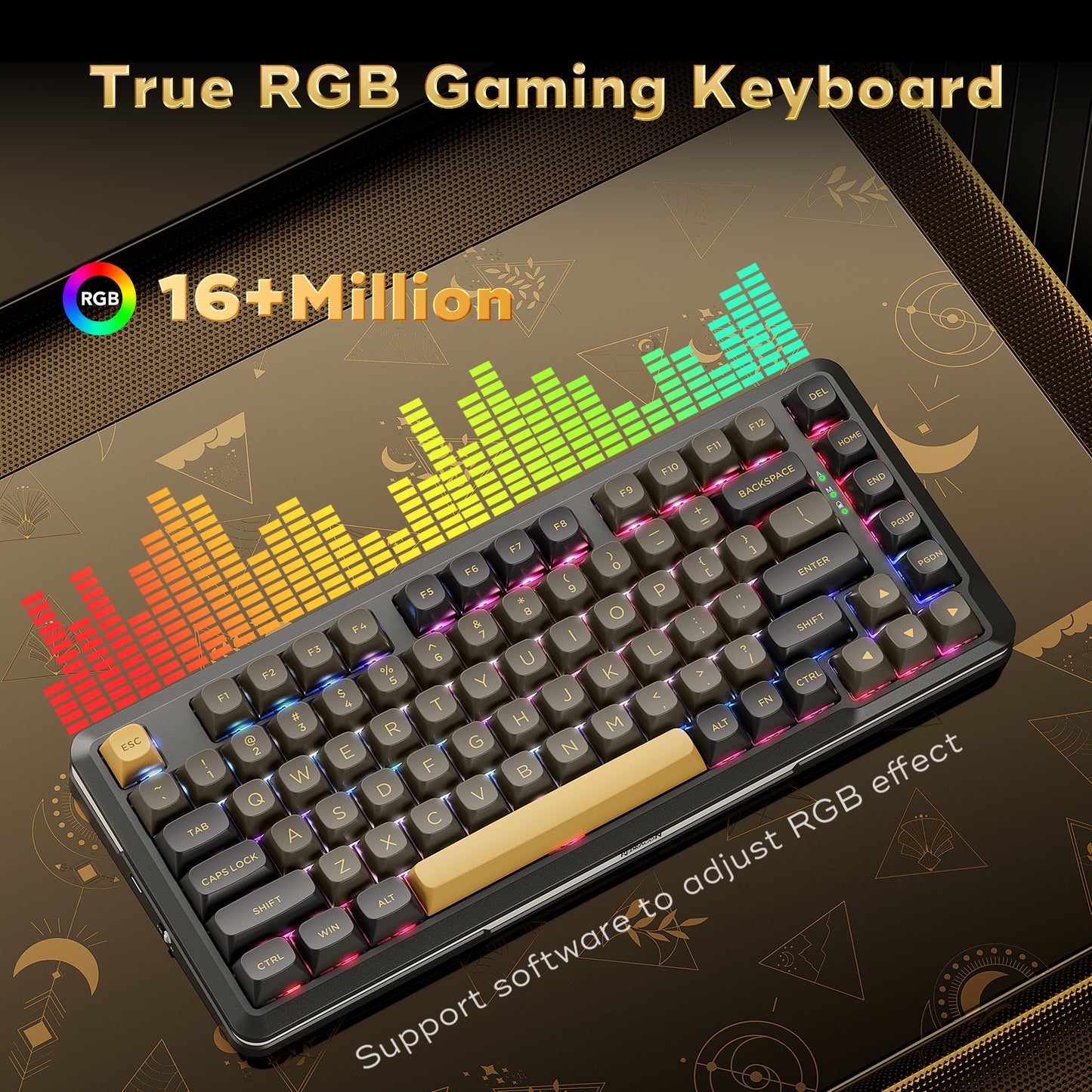 Redragon K738-RGB-PRO Gaming Keyboard | 16+Million Color