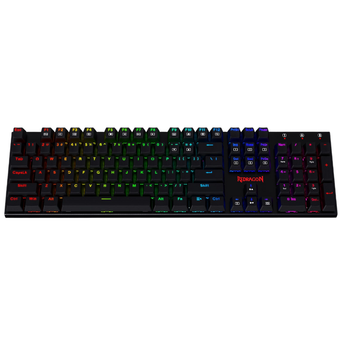 Redragon K565-RGB 104-Key Mechanical Gaming Keyboard (US Layout)