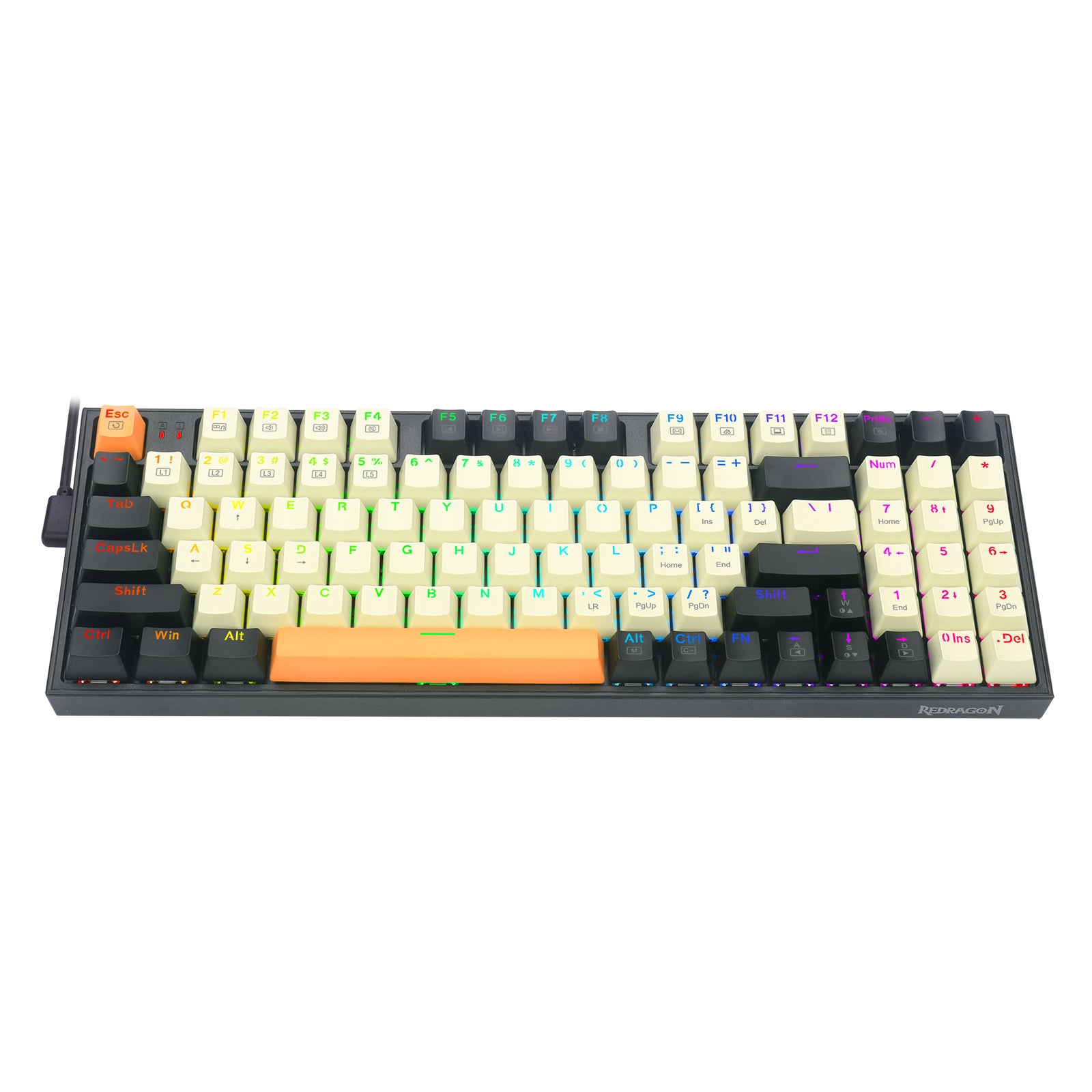 Redragon K636CLO-RGB 94-Key Mechanical Gaming Keyboard