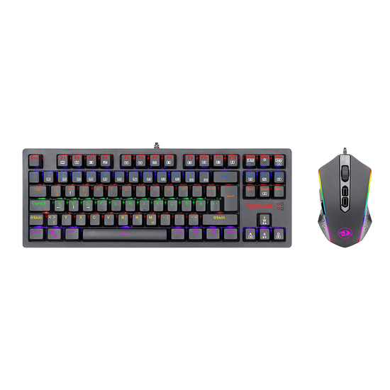 Redragon S113-KN-DE Gaming Keyboard & Mice Combo