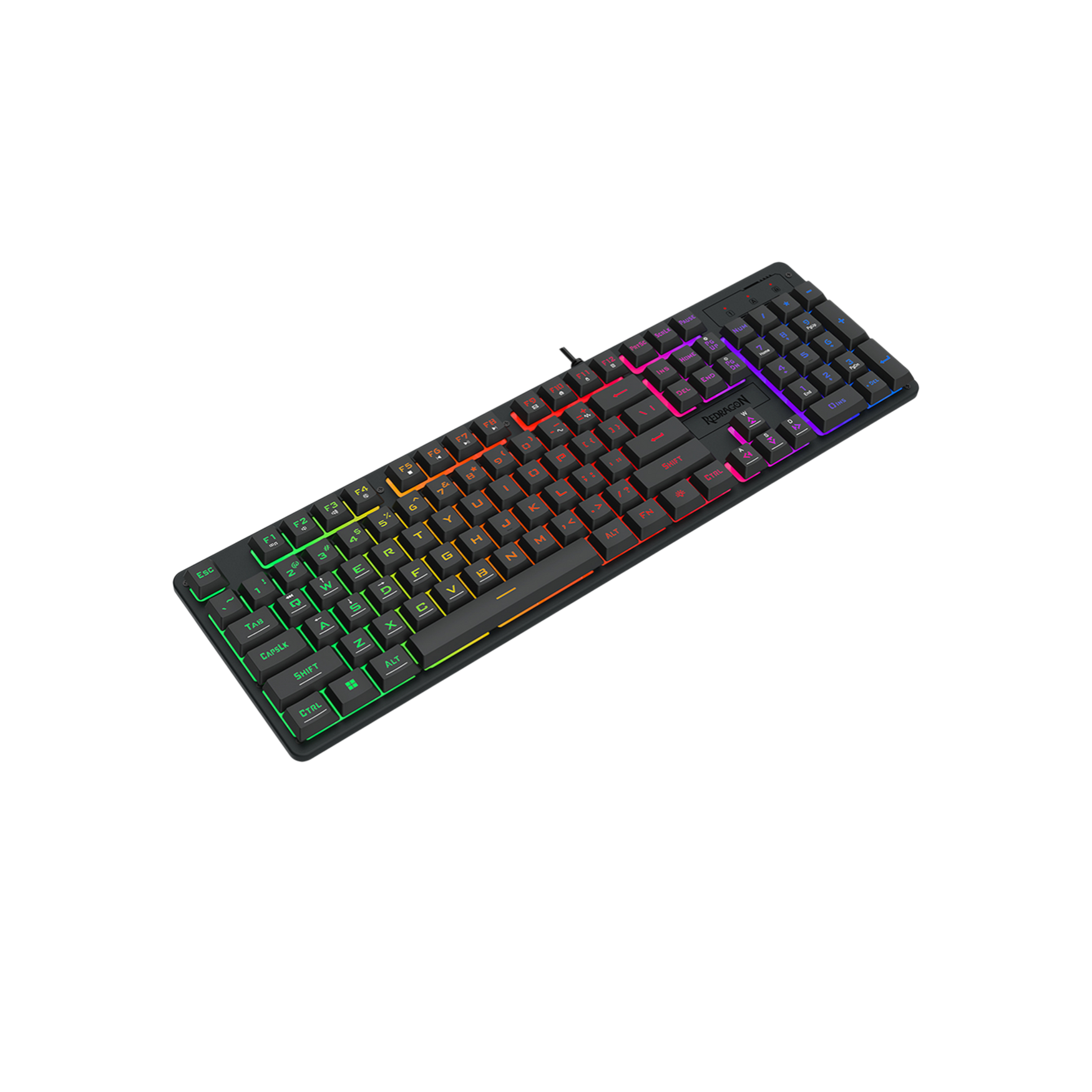 Redragon K521-R 104-Key Wired Membrane Gaming Keyboard