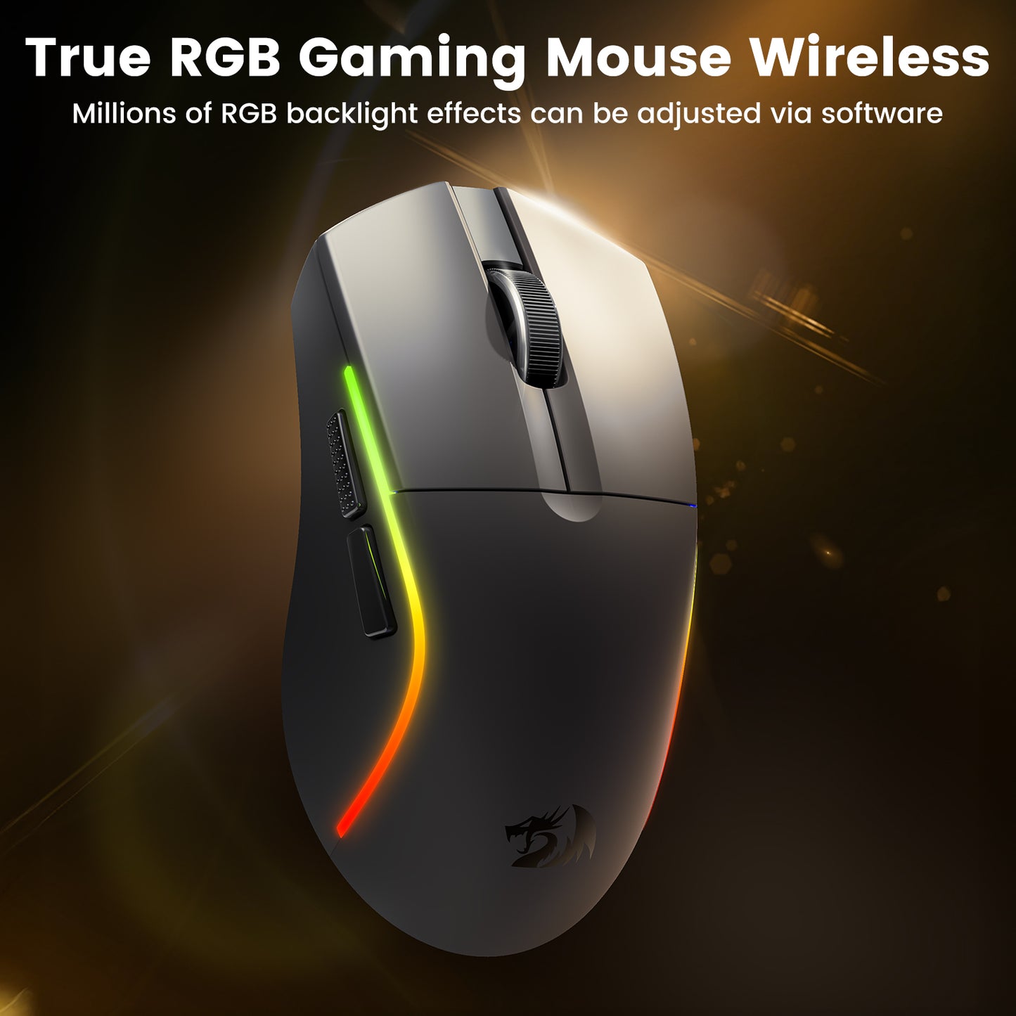 Redragon M816-PRO Triple Mode 61.5g Gaming Mouse